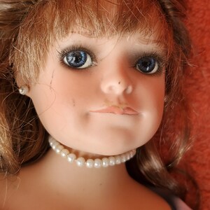 Vintage Porcelain Doll AEL Signed #363 AEL 2001 Porcelain Doll W Beauty ...