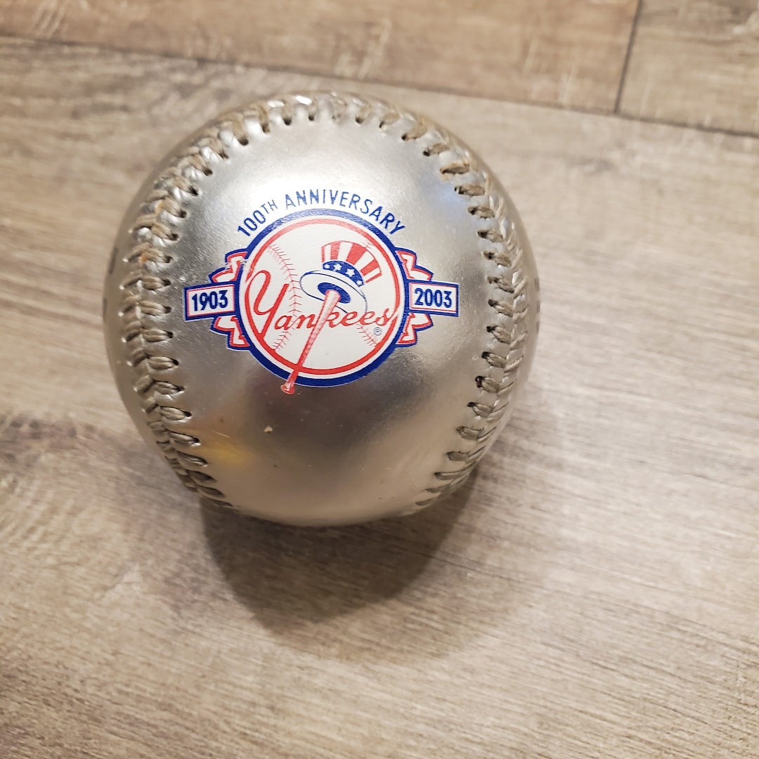 Vintage Ball Yankees 100th Anniversary 1903-2003 Official MLB Baseball ...
