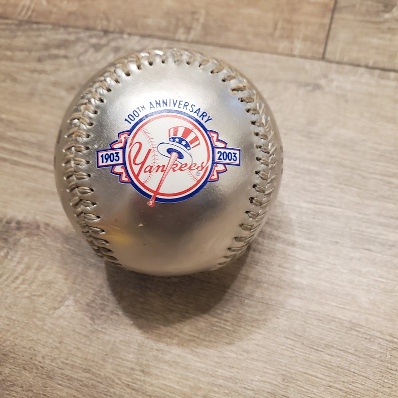 Vintage Ball Yankees 100th Anniversary 1903-2003 Official MLB Baseball ...
