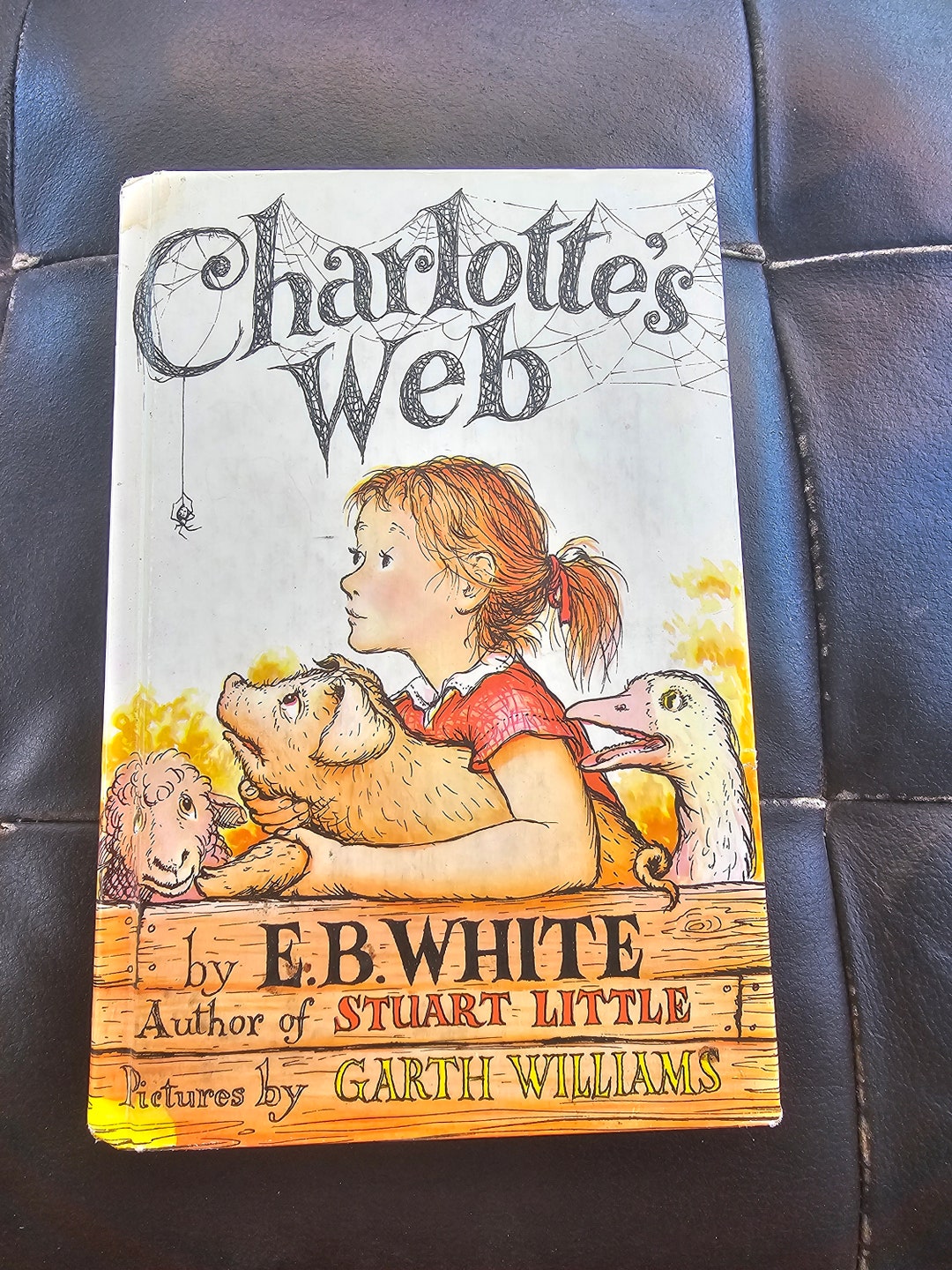 Vintage Book Charlotte's Web E.B. White HC 1952 Hardcover Used - Etsy