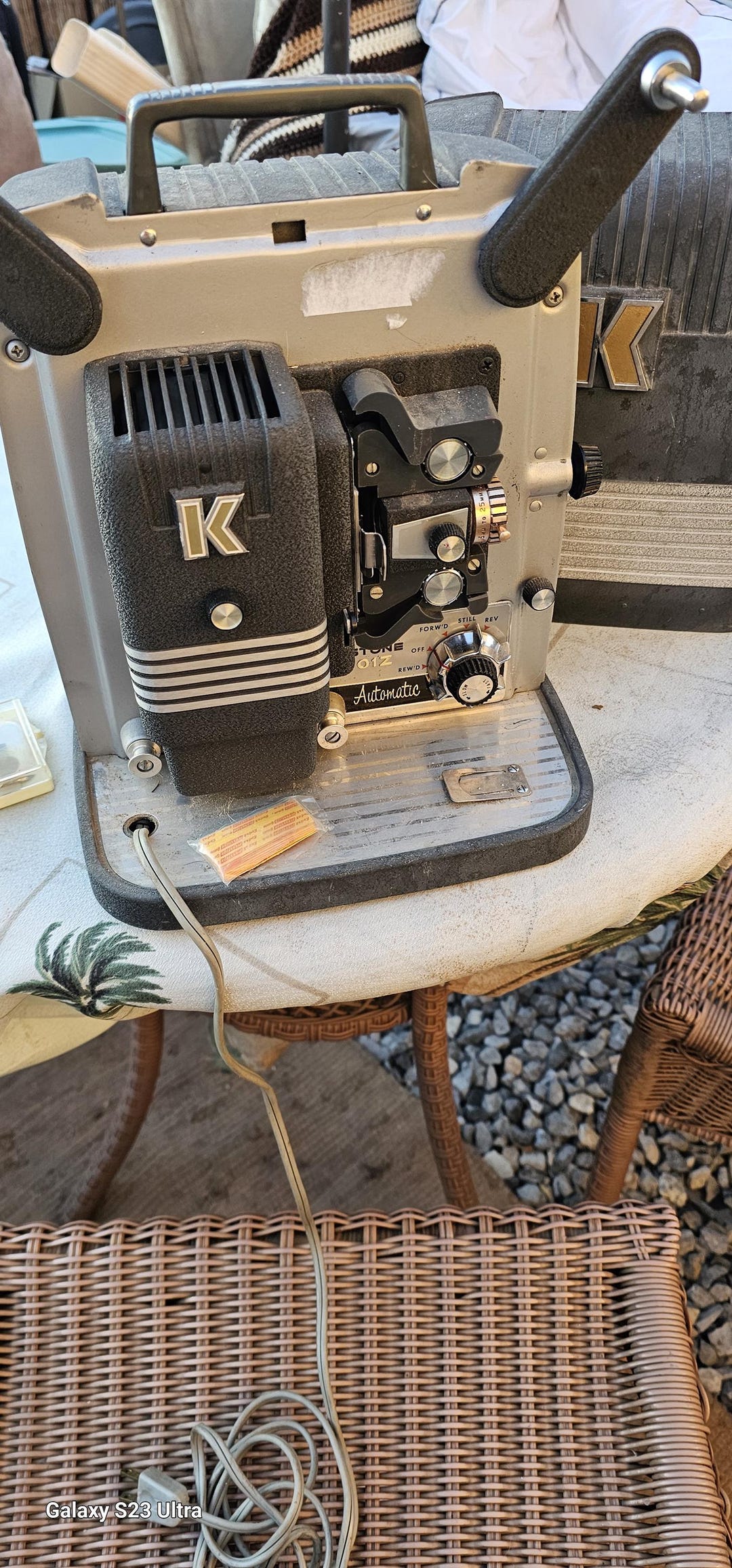 Vintage Keystone K-101 Z Automatic Movie Film Projector 8mm Power ...