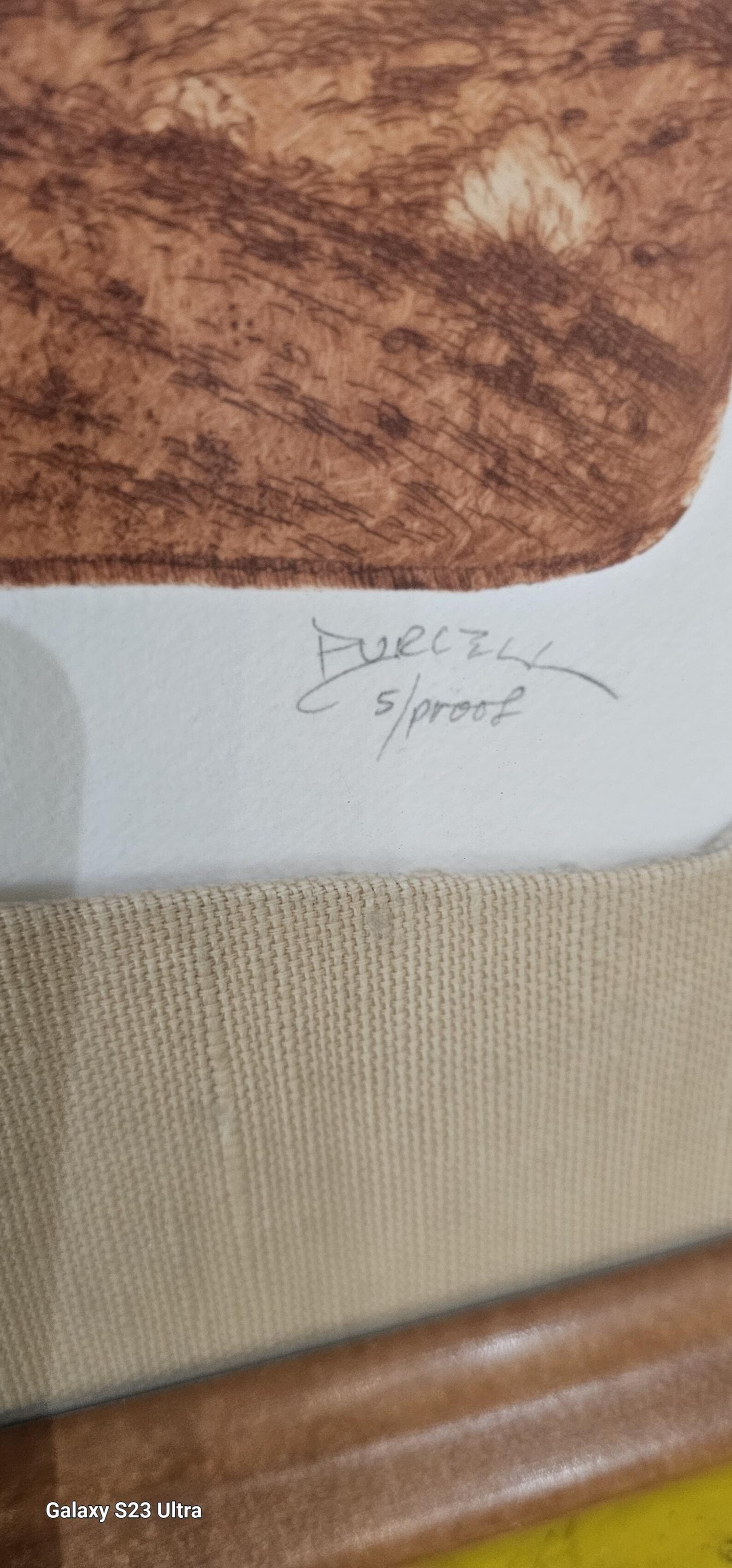 Vintage Roy Purcell "over the Hill" Signed 5/proof Wood Frame 20x15 - Etsy