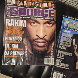 Vintage Magazine the Source Magazine #103 April 1998 Snoop Dogg & #101 ...