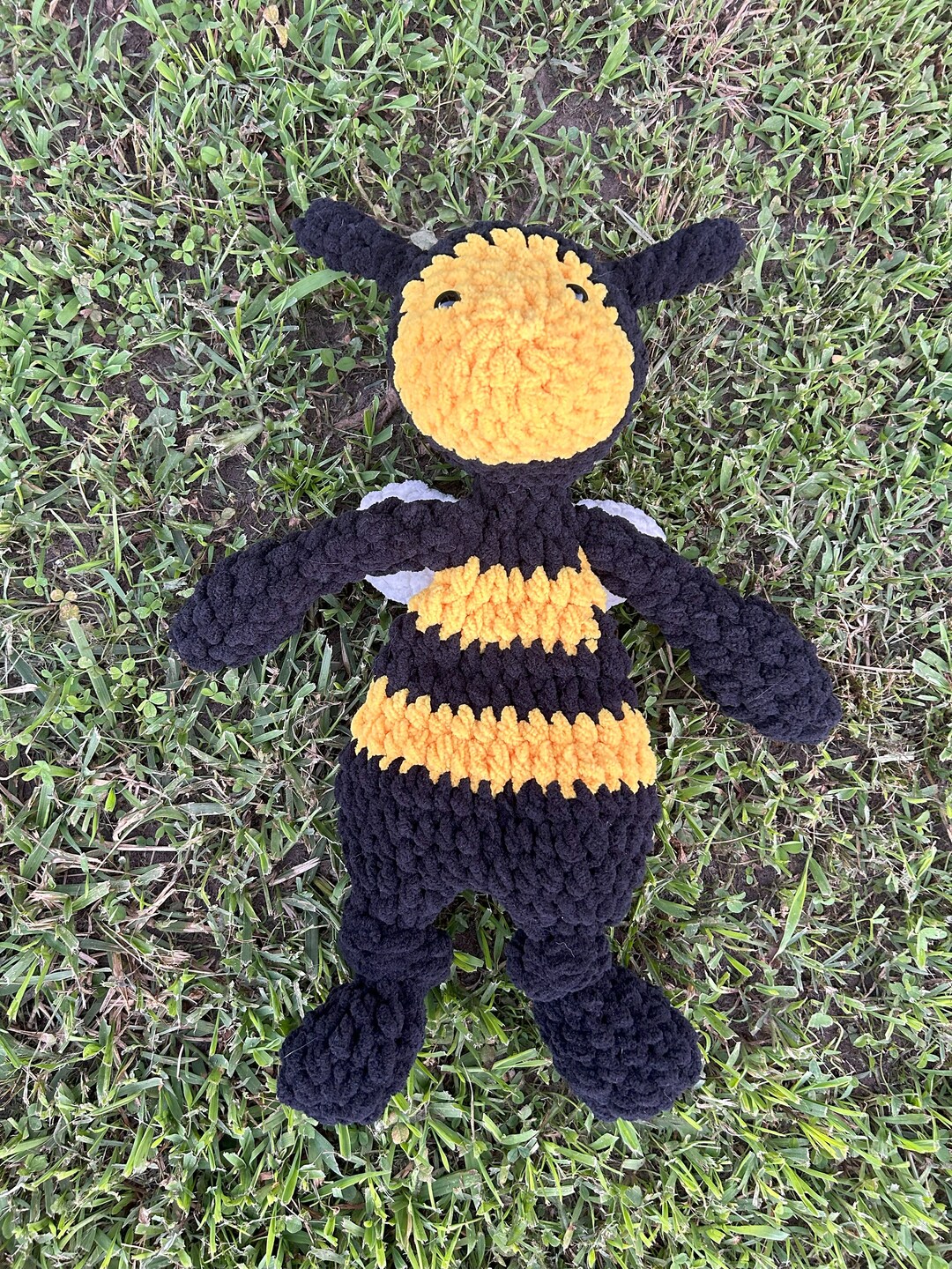 Bee Snuggler | Bee Lovey | Crochet Fawn | Baby Shower Gift | Bee ...