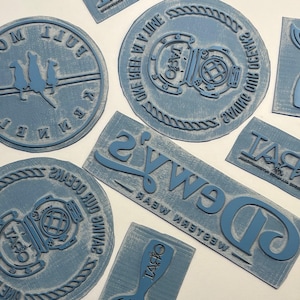 Custom Pottery Stamp: Personalized Clay Makers Mark Tool - Etsy