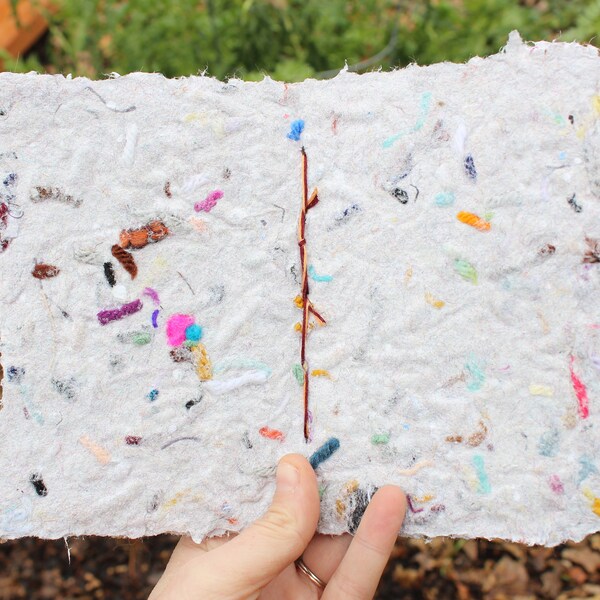 Recycled Paper Art - Etsy