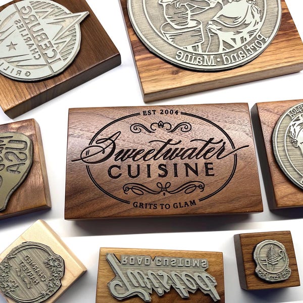 Large Custom Stamp - Etsy