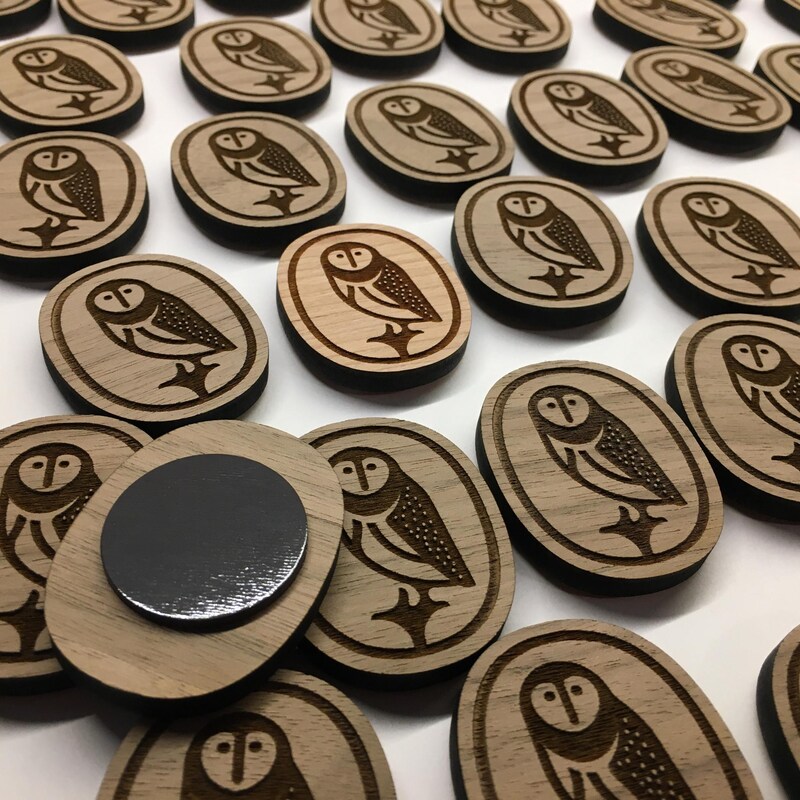 Wood Magnets - Etsy
