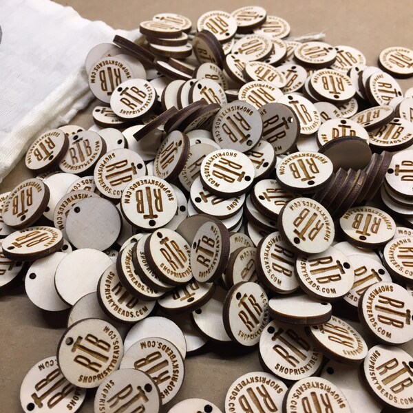 Round Labels for Wood - Etsy