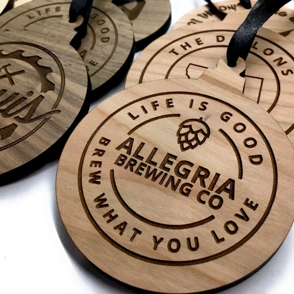 Bulk Personalized Wood Christmas Ornaments - Etsy