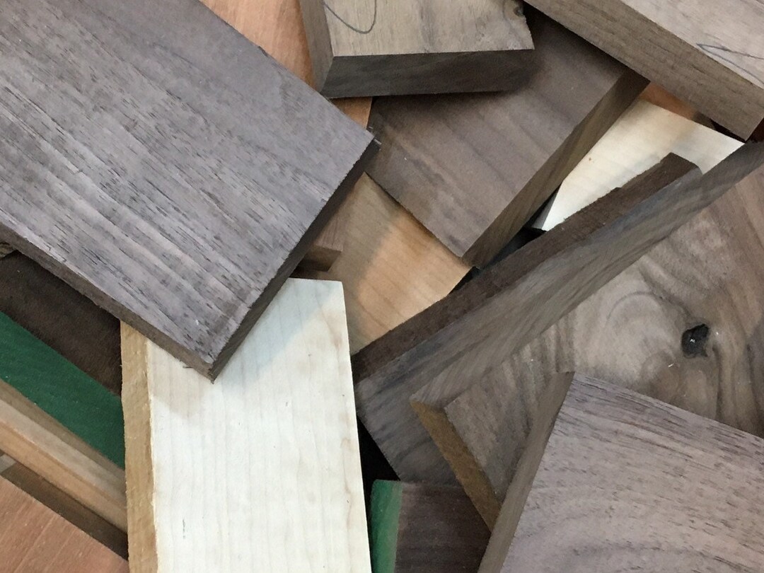 Wood Blocks Scrap Pieces for Woodworking Projects Wood Turning Lumber ...