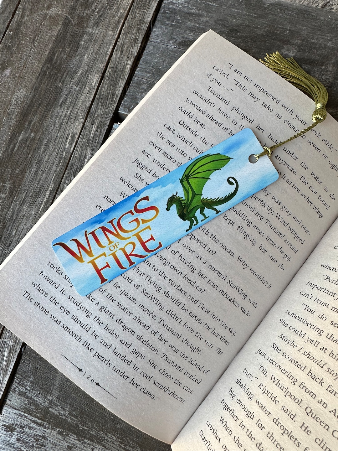 Wings of Fire Bookmark - Etsy