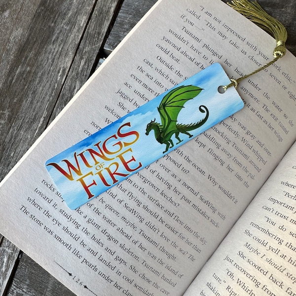 Wings of Fire Bookmark - Etsy