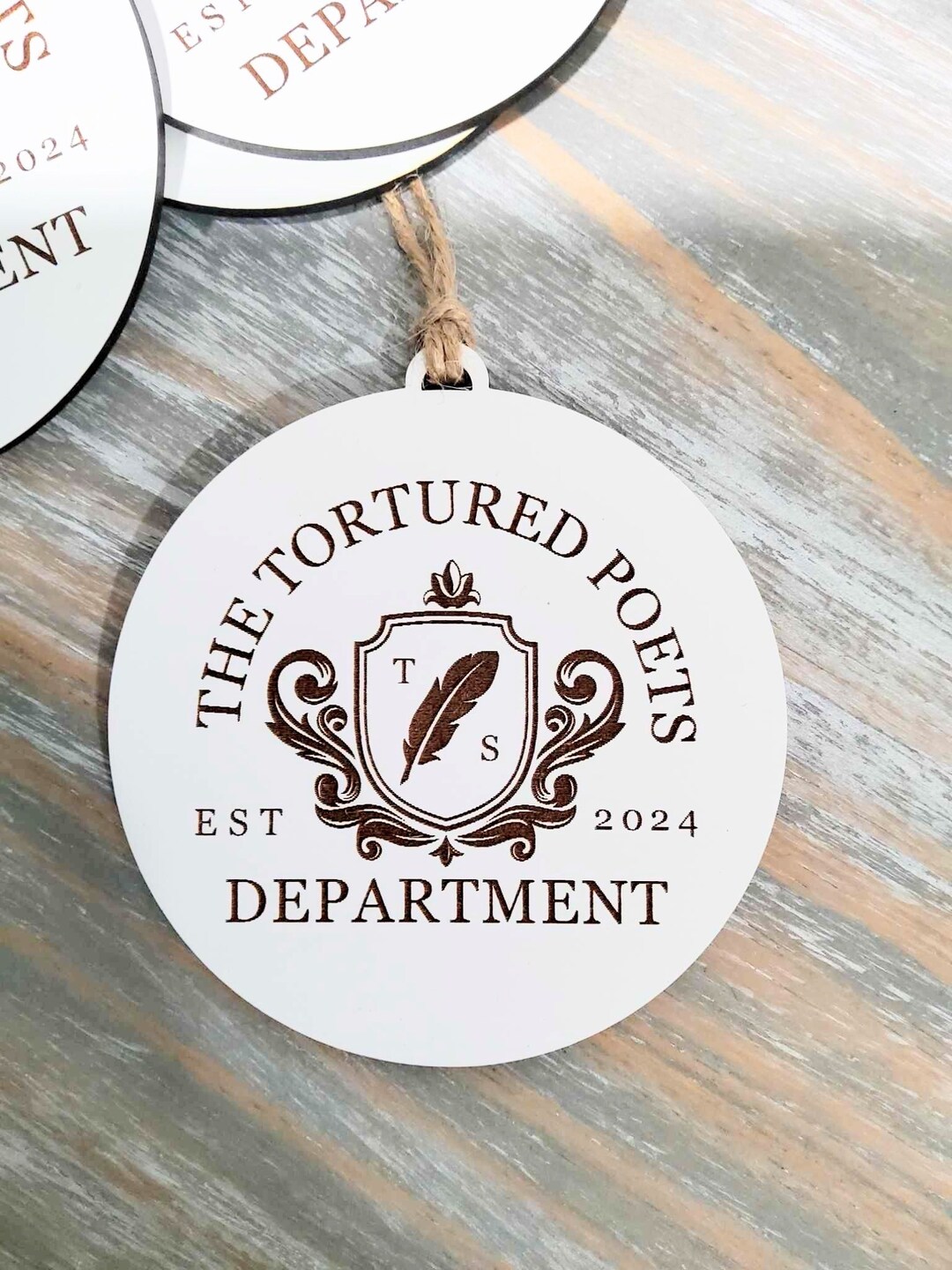Taylor Swift ERAS TOUR, TTPD , the Tortured Poets Department Ornament ...