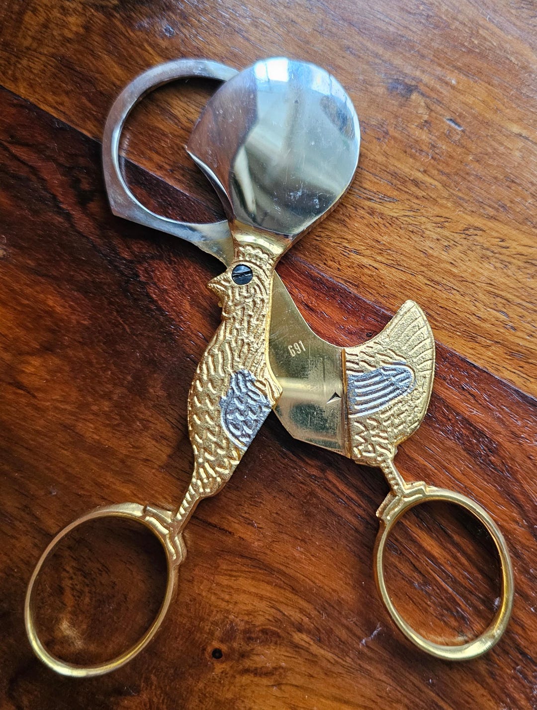 Vintage German Figural Egg Cutter, Egg Scissors, Culinary Gift, Vintage ...