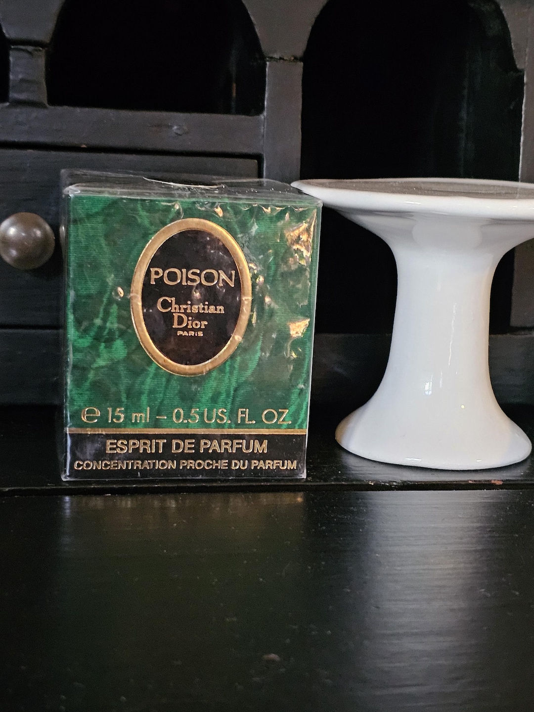 Vintage Christian Dior Poison Parfum French Perfume Paris France, .5 ML ...