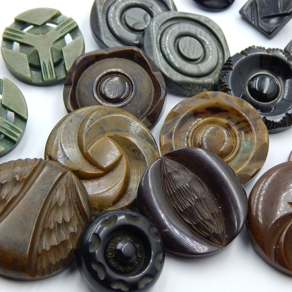 Bakelite Buttons - Etsy