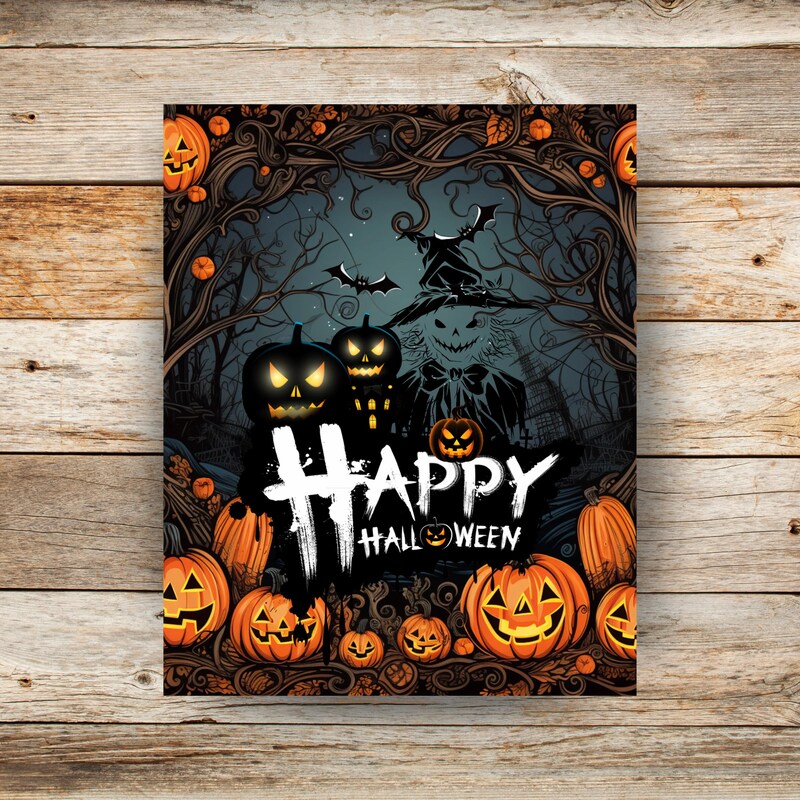 Happy Halloween Sign - Etsy