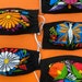 Mexican Face Mask, Mexico Artisan Mask, Handmade Mask, Embroidered Mask ...