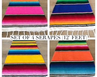 Mexican fiesta supplies and handmade table linens by MesaChic