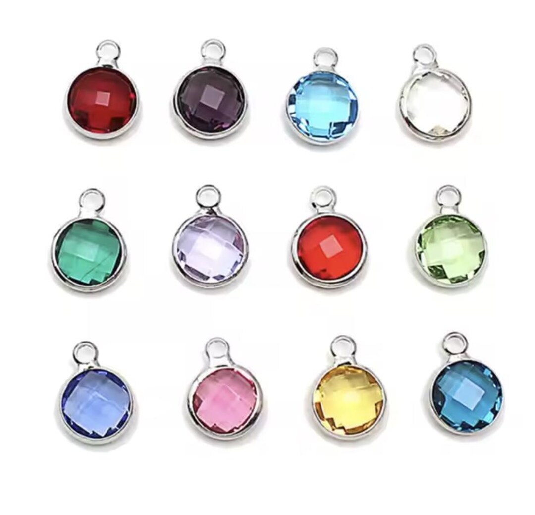 Birthstone Crystals-birth Month Crystals-chanel Drop Crystals-jan-dec ...