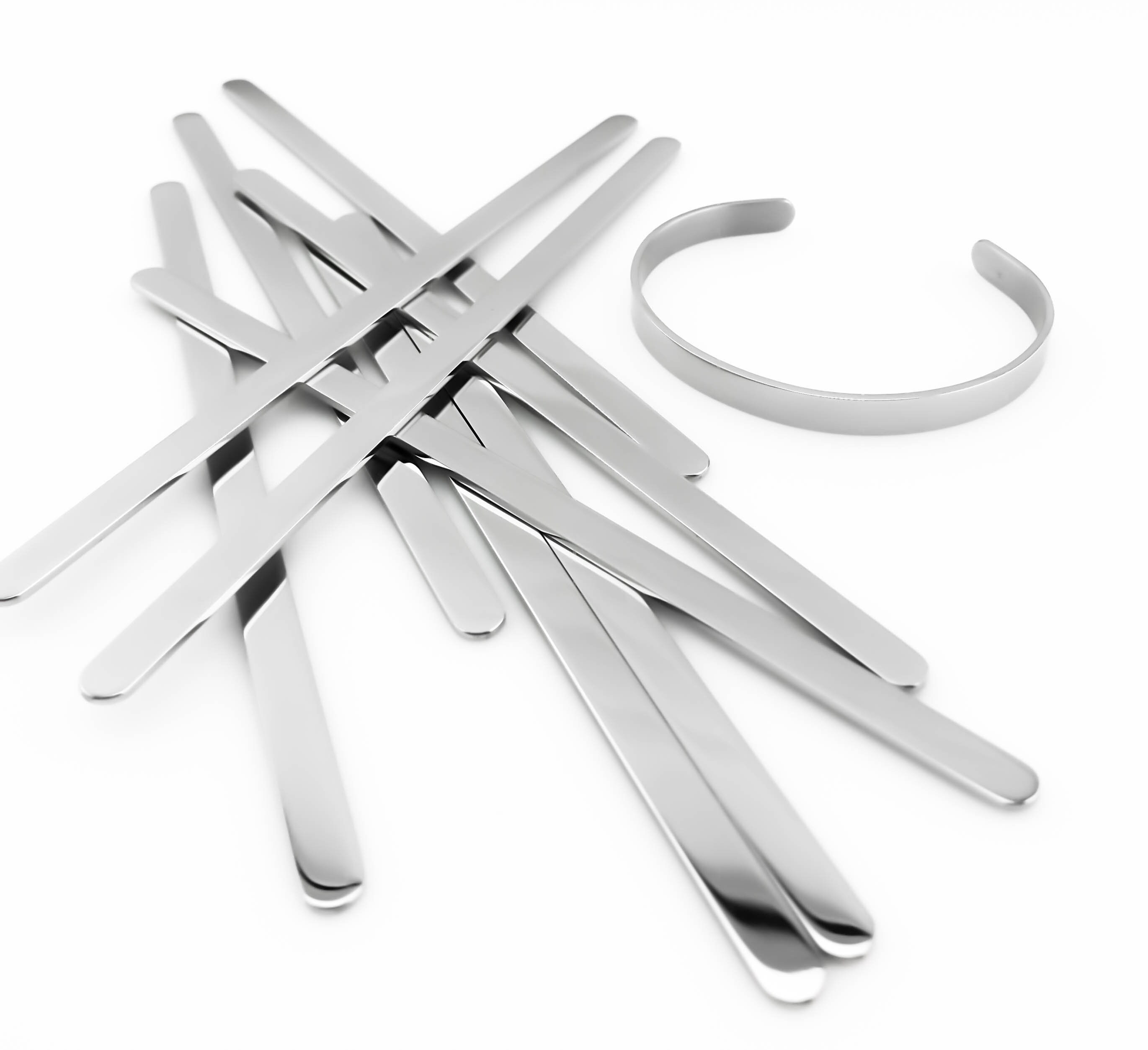 Stainless Steel Cuff Blanks, Brand New 2019 - SMOOTHER EDGES - Choose ...