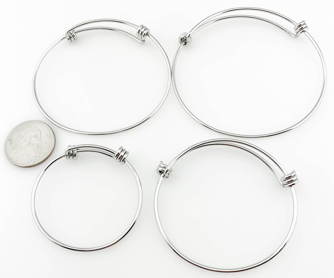 Stainless Steel Expandable Bangle. Pick Your Size, Bracelet Bangles ...