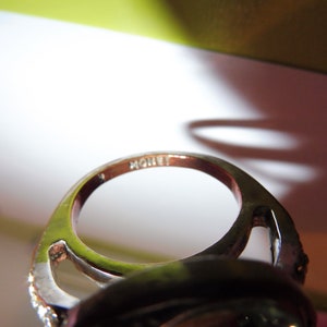 Vintage Monet Ring 1960s - Etsy