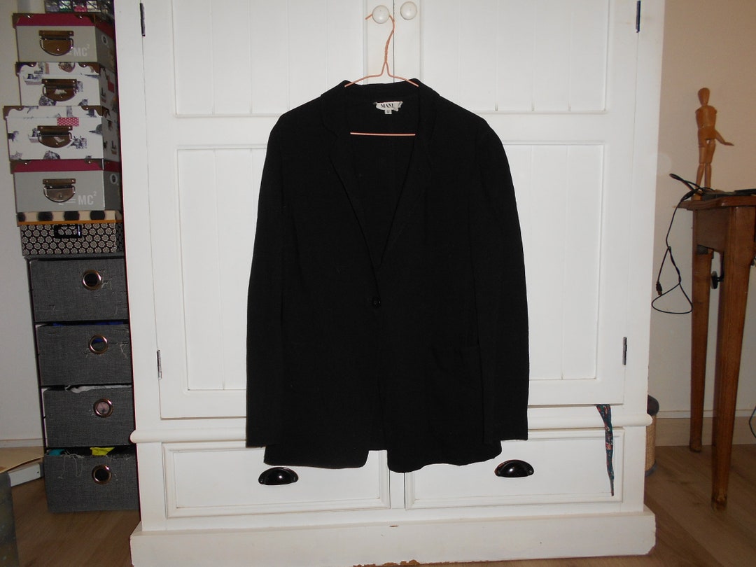 Vintage Mani armani Jacket Size L 1980s - Etsy