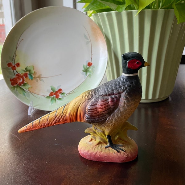 Ceramic Pheasant Figurine - Etsy
