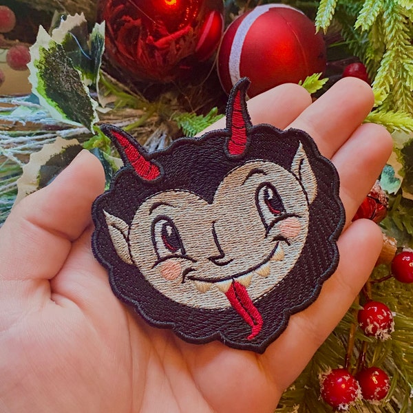 Krampus Embroidery - Etsy
