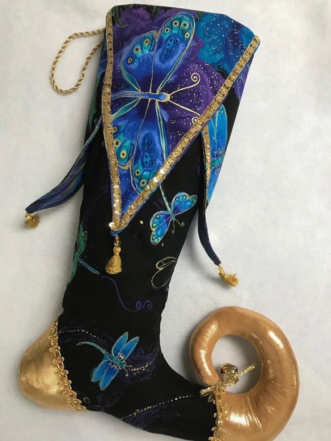 Dragonflies & Butterflies Christmas Stocking - Etsy