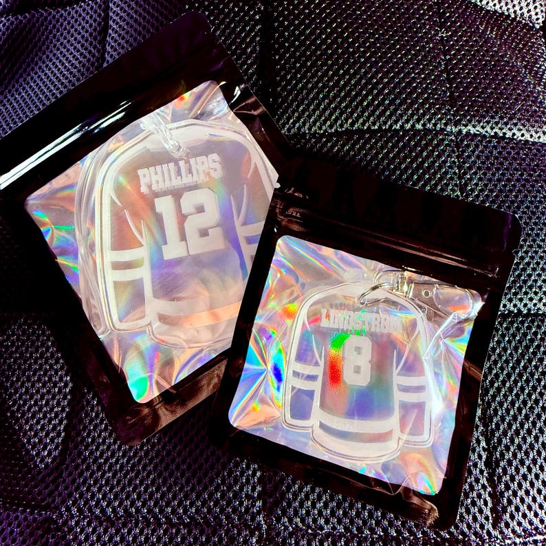 Hockey Bag Tag, Hockey Team Gift, Hockey Keychain, Sports Team Gift ...