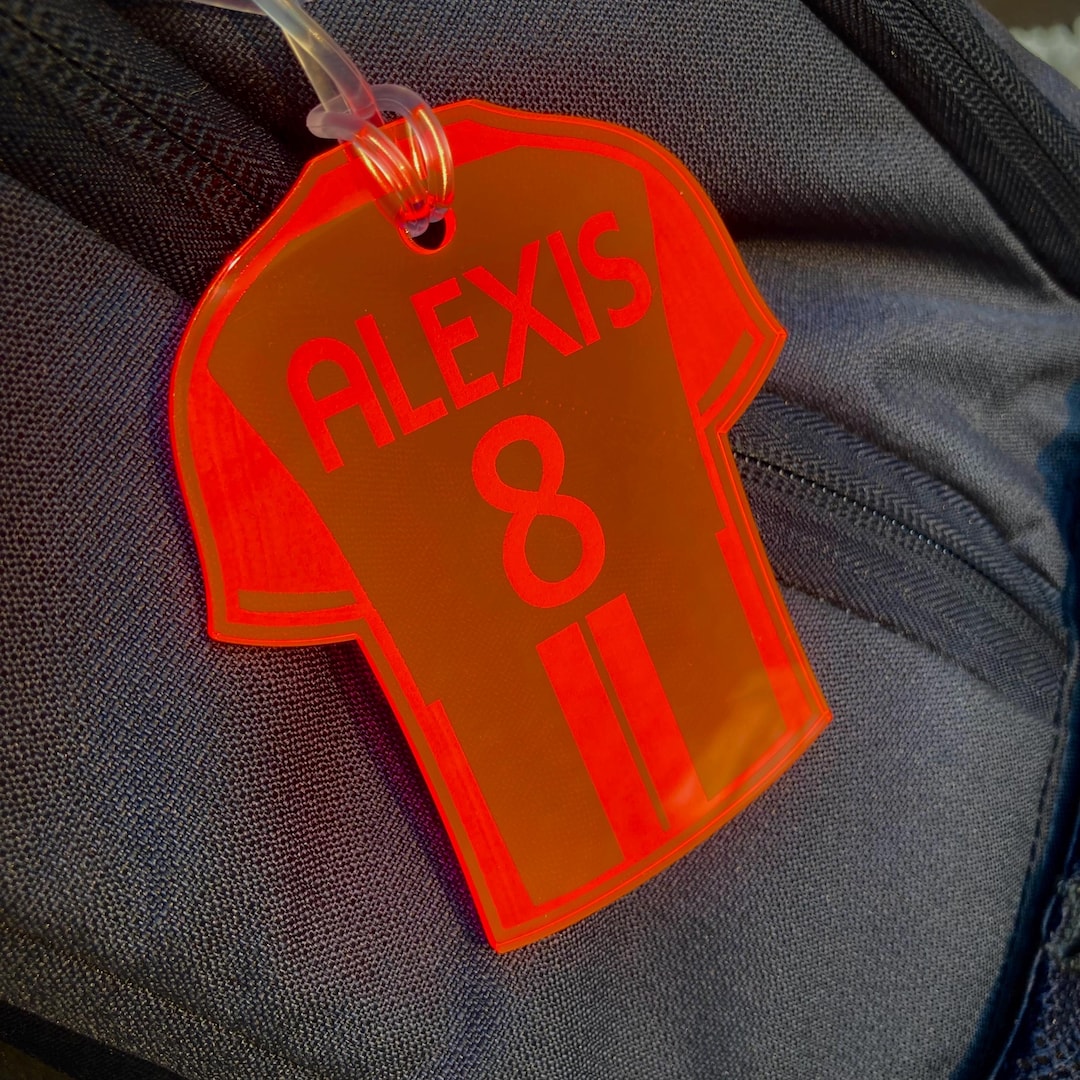 Soccer Tag, Soccer Bag Tag, Soccer Tag, Soccer Team Gift, Football Tag ...