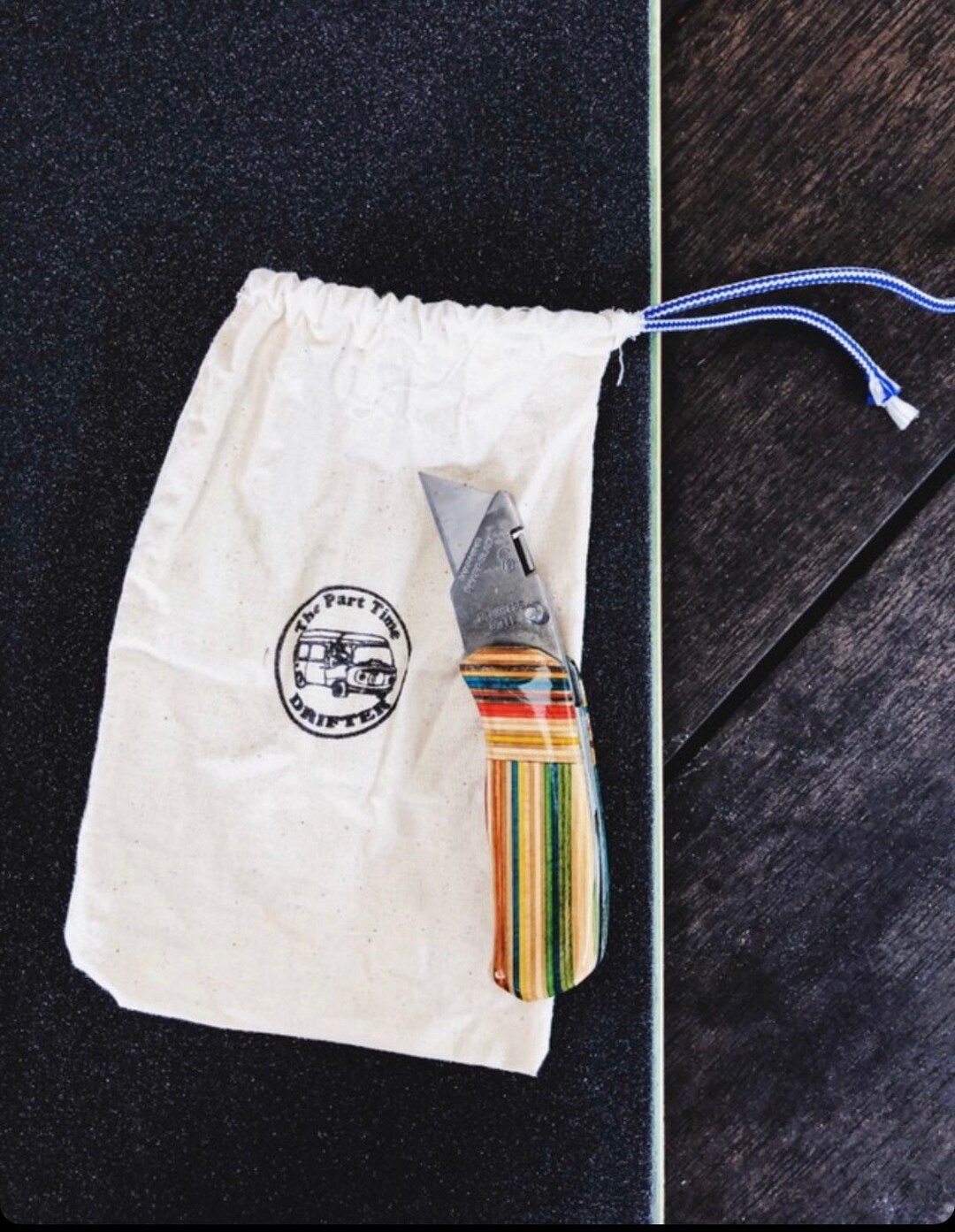 Recycled Skateboard Grip Knife - Etsy