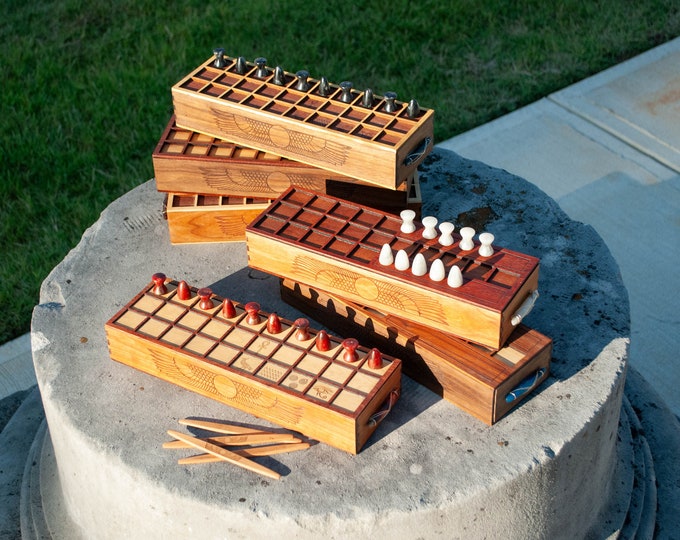 Marvelous Senet Game-egyptian Games-egyptian Unique Senet Game Board ...