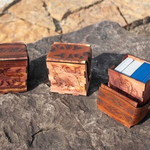Engraved Cedar Deck Boxes - Etsy