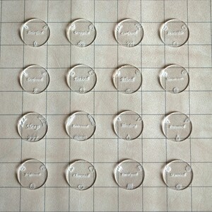 Condition Tokens for Tabletop Gaming, Acrylic - Etsy
