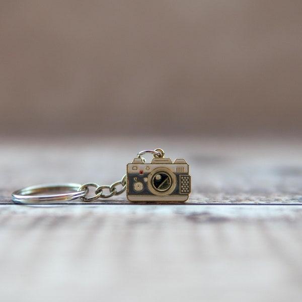 Camera Keychain - Etsy