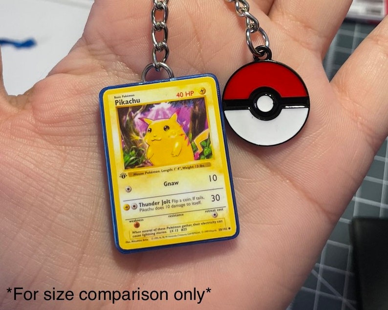 Miniature Pokemon Pokeball Keychains | Etsy