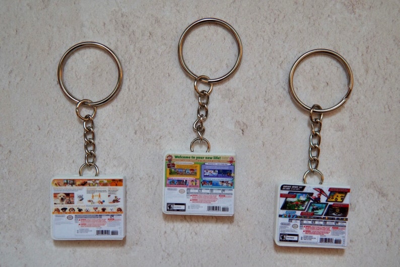 Miniature 3DS Game Keychains & Magnets | Etsy