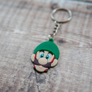Mario, Luigi & Wario Face Keychains! - Etsy