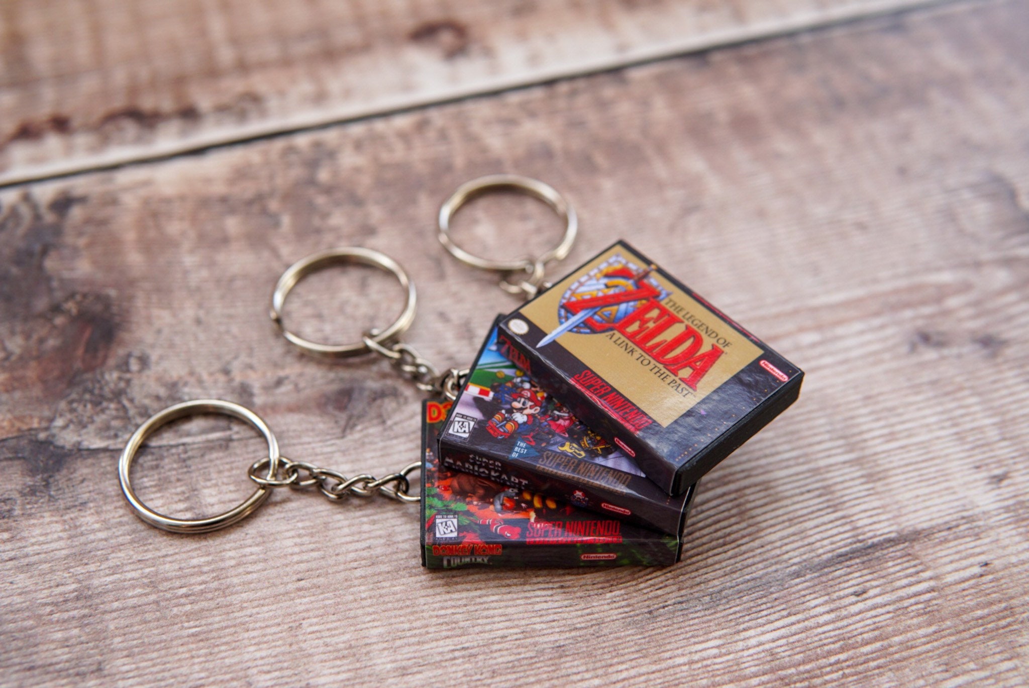 Miniature Super Nintendo Keychains & Magnets - Etsy