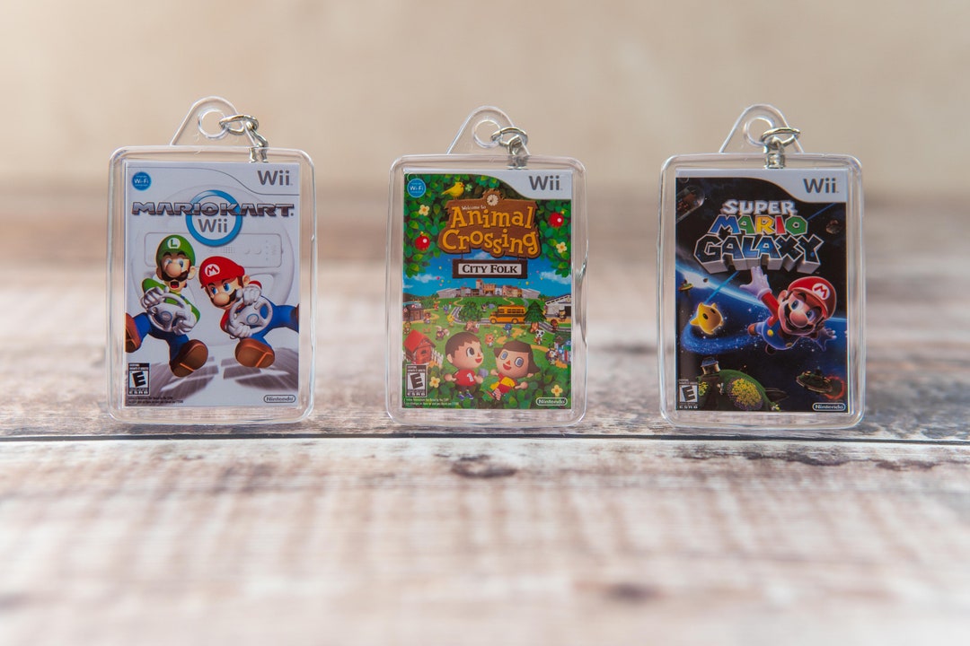 Miniature Wii Game Acrylic Keychains! - Etsy