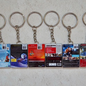 Miniature Movie/film DVD Keychains & Magnets - Etsy