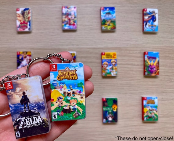 Miniature Switch Game Keychains & Magnets - Etsy