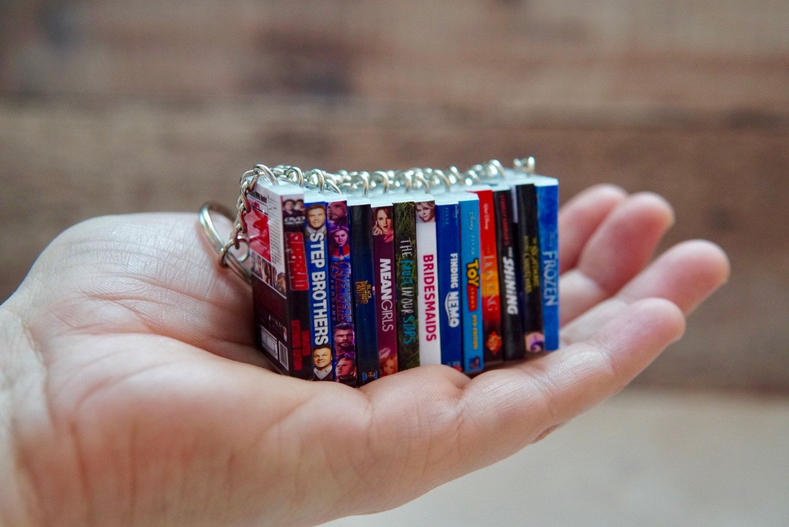 Miniature Movie/film DVD Keychains & Magnets - Etsy