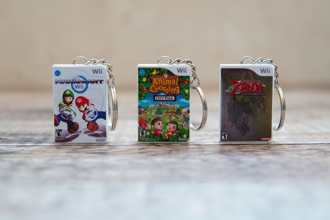 Miniature Wii Keychains & Magnets - Etsy