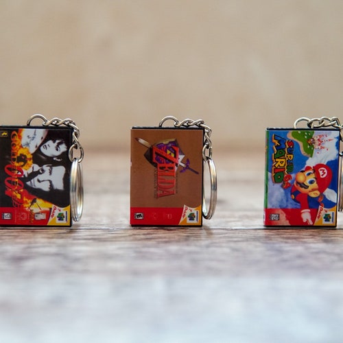 Miniature Switch Game Keychains & Magnets - Etsy