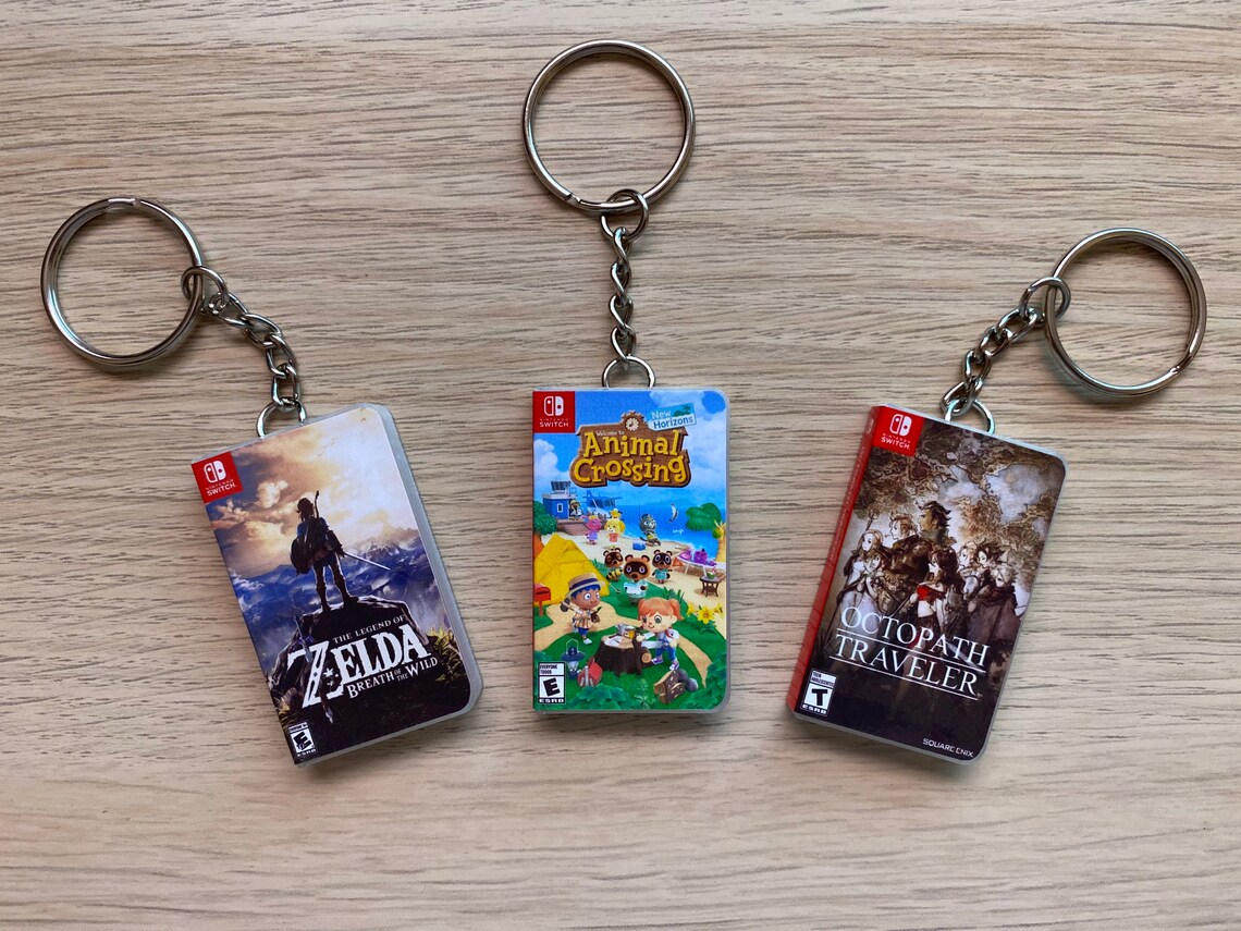 Miniature Switch Game Keychains & Magnets - Etsy